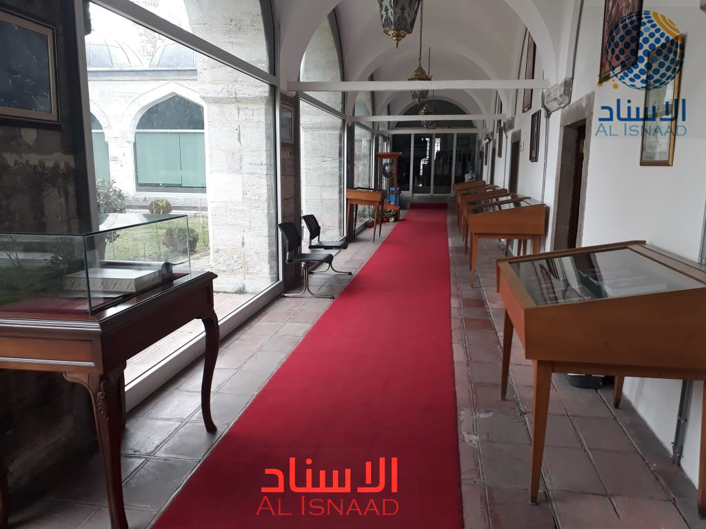 Beautiful library corridor Süleymaniye Mosque, Turkey. - Al Isnaad